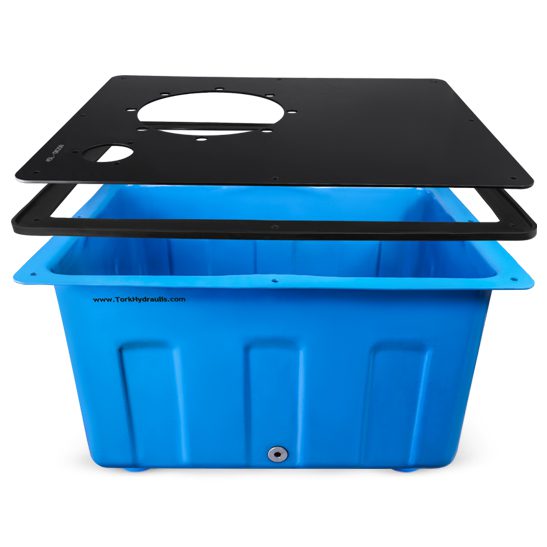 Hydraulic Weldless Steel Tank – 45 Litre - Tork Hydraulics | Hydraulic