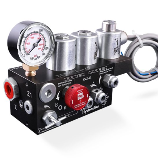 KV2-S Triple Coil Hydraulic Solenoid Valve - Tork Hydraulics | Hydraulic